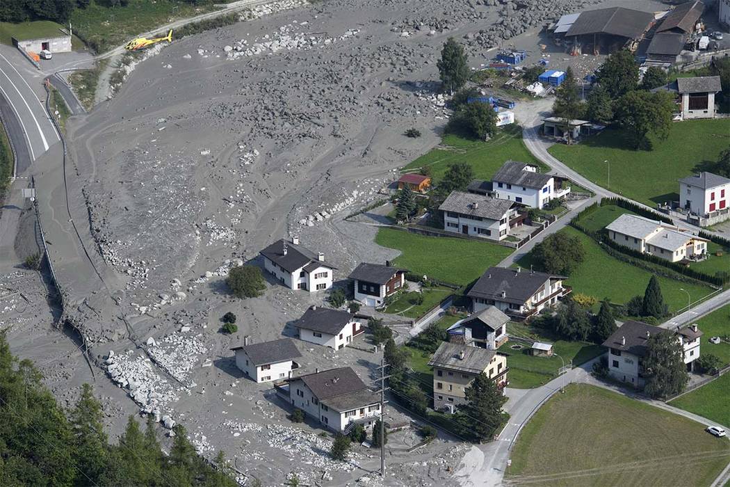 Climate change seen as cause for deadly Swiss mudslide | Las Vegas ...